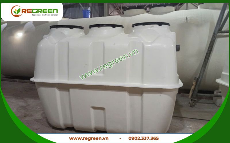 Bể tự hoại composite 2m3 (2000L) giá tốt, hàng có sẵn